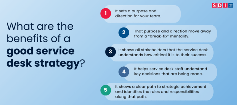 From Vision to Execution: A Comprehensive Service Desk Strategy Guide - SDI